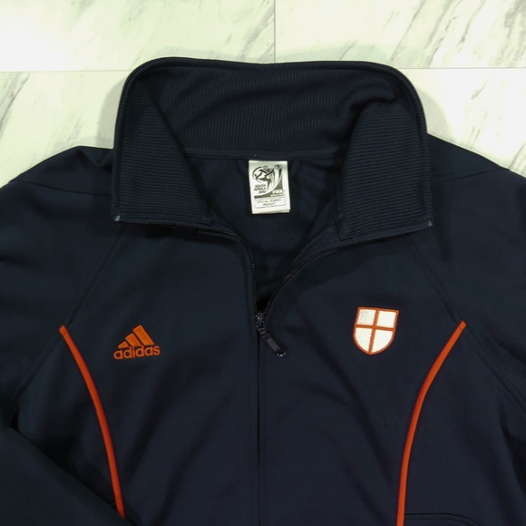 adidas | Jackets & Coats | Adidas Fifa World Cup Xl Navy Blue Track ...